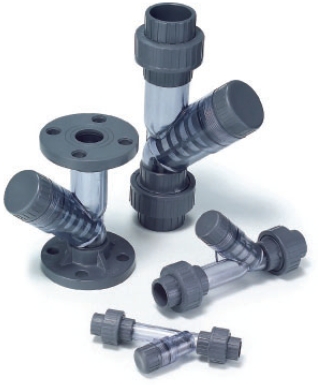 Basiks Series YS-53 Clean-Vyew Inline PVC Sediment Strainers ...